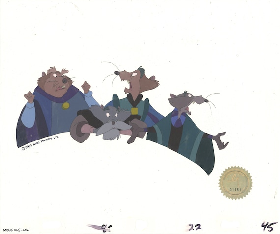 Don Bluth Secret of NIMH 1982 Original Production Animation - Etsy