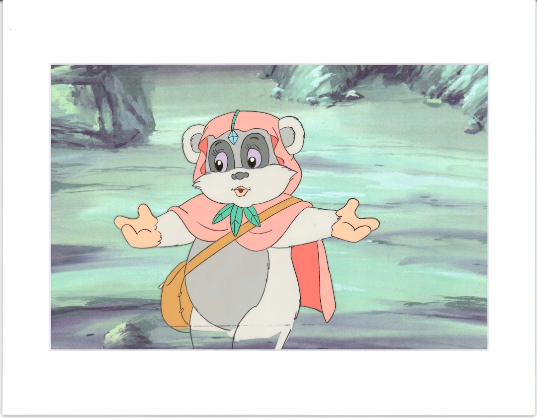 Star Wars: Ewoks Princess Keesaa Original Production Animation Cel and ...