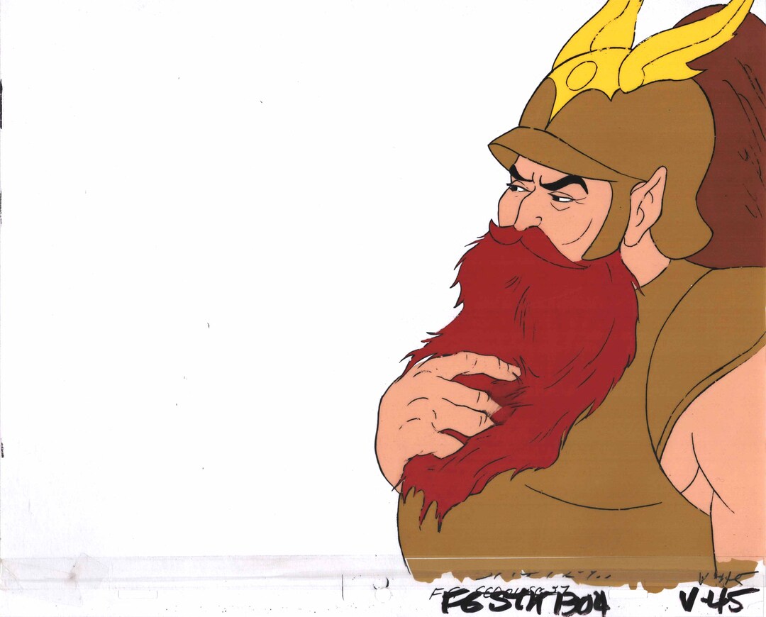 Flash Gordon Prince Vultan Filmation Production Animation Art Cel V45a ...