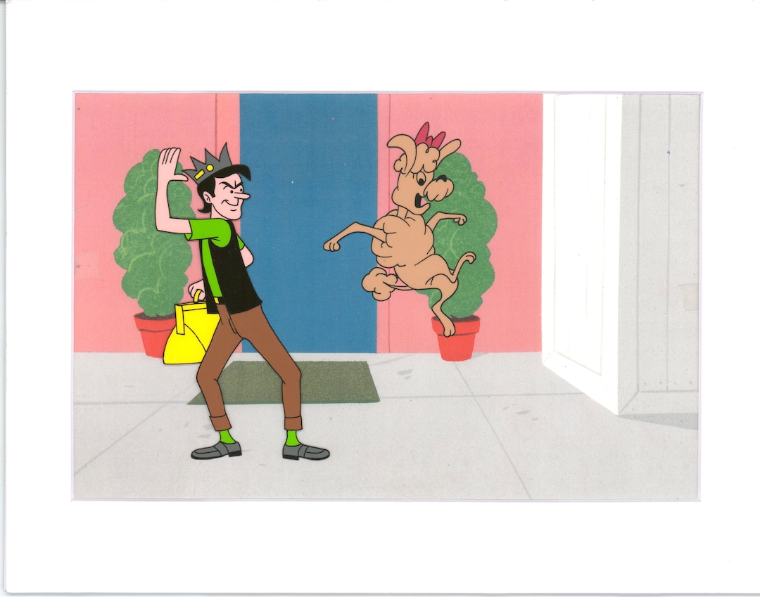 Archie Production Animation Art Cel Setup From Filmation 1968-1969 ...