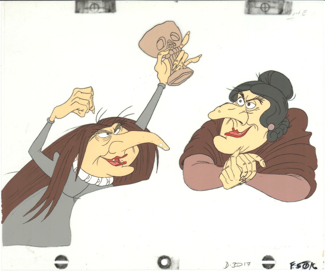 FAERIES Brian Froud 1981 Original Production Animation Cel and Drawing ...