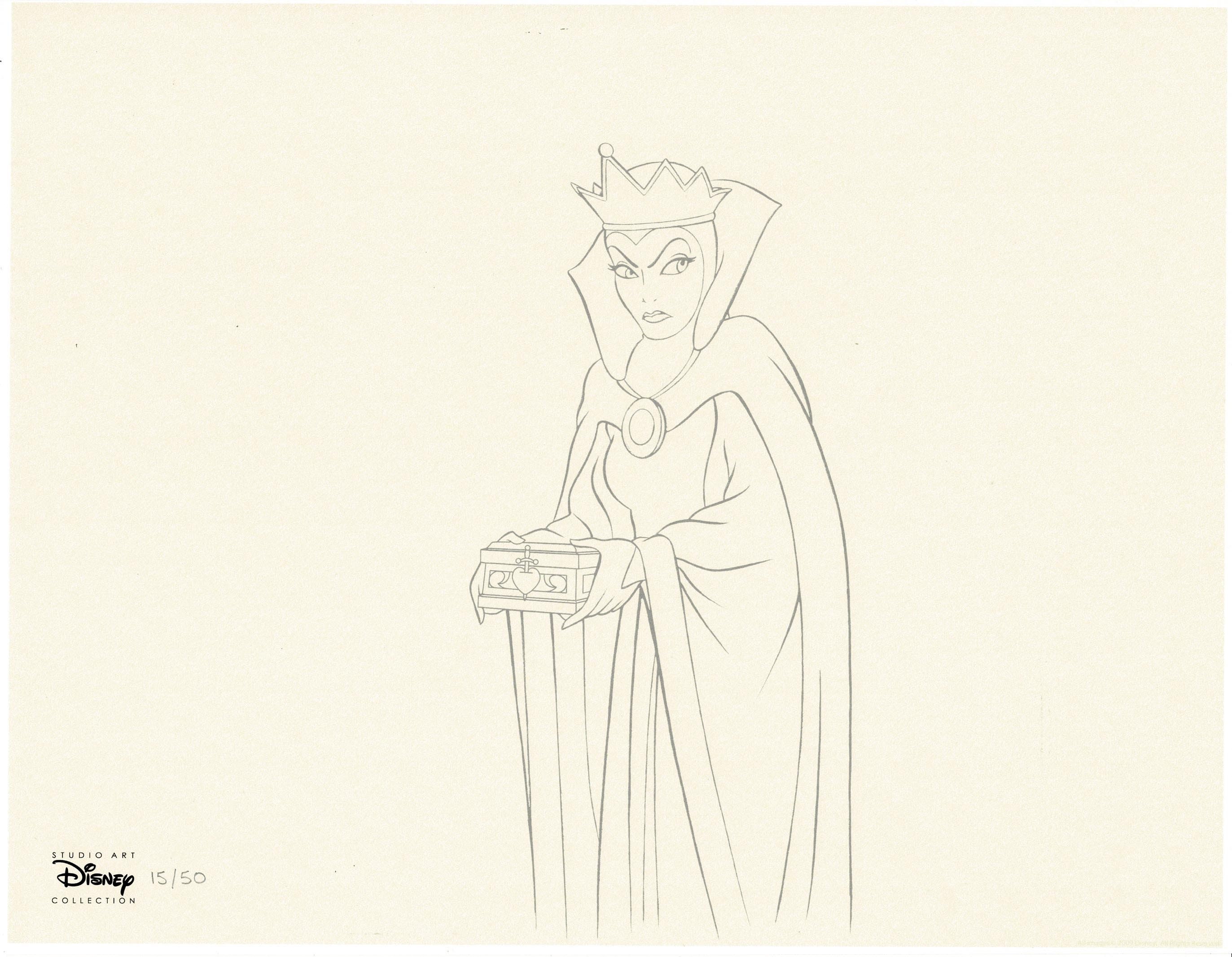 Snow White and the Seven Dwarfs Evil Queen Walt Disney Limited Edition ...