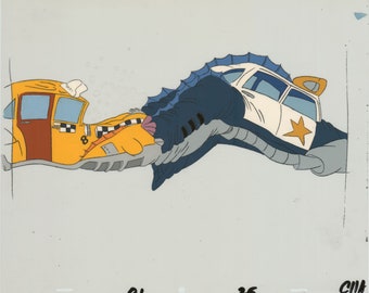 Fish Police Original Production Animation Cel and Drawing From Hanna ...
