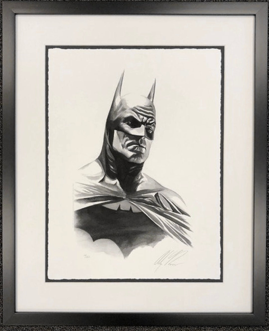 Gotham Knight Batman DC Alex Ross SIGNED Limited Edition Giclee Print ...