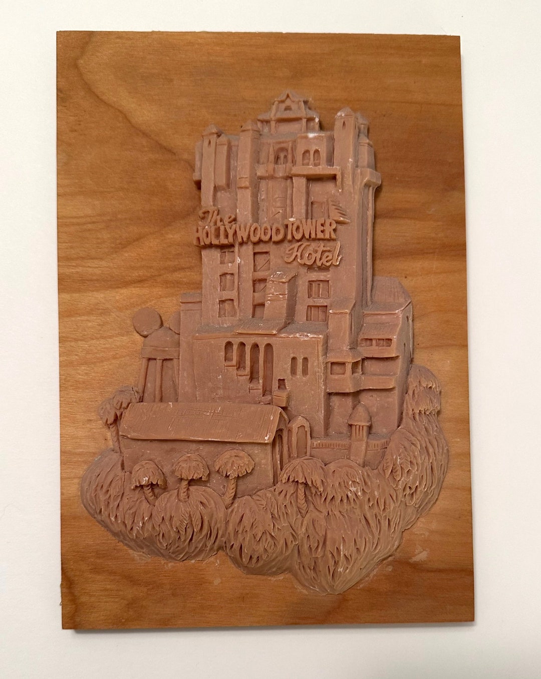 Disney Imagineer Original Sculpture Design for Tower of Terror ...