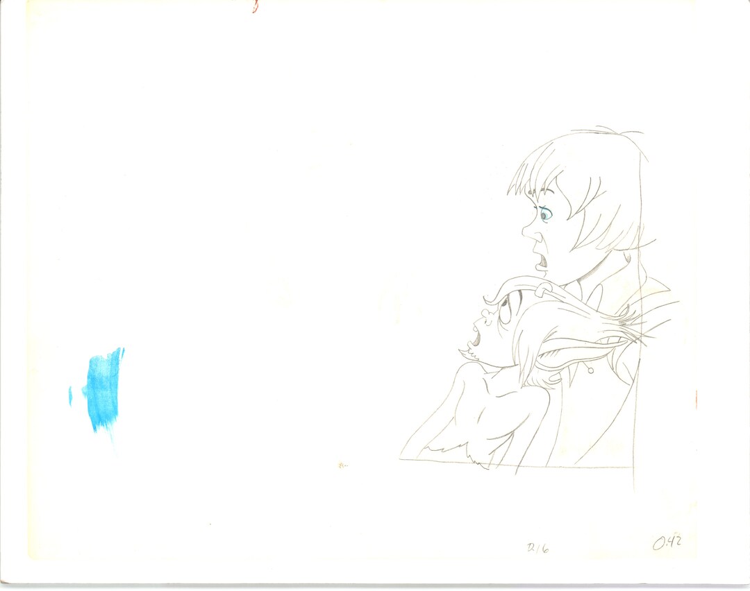 FAERIES Brian Froud 1981 Original Production Animation Cel Drawing B738 ...