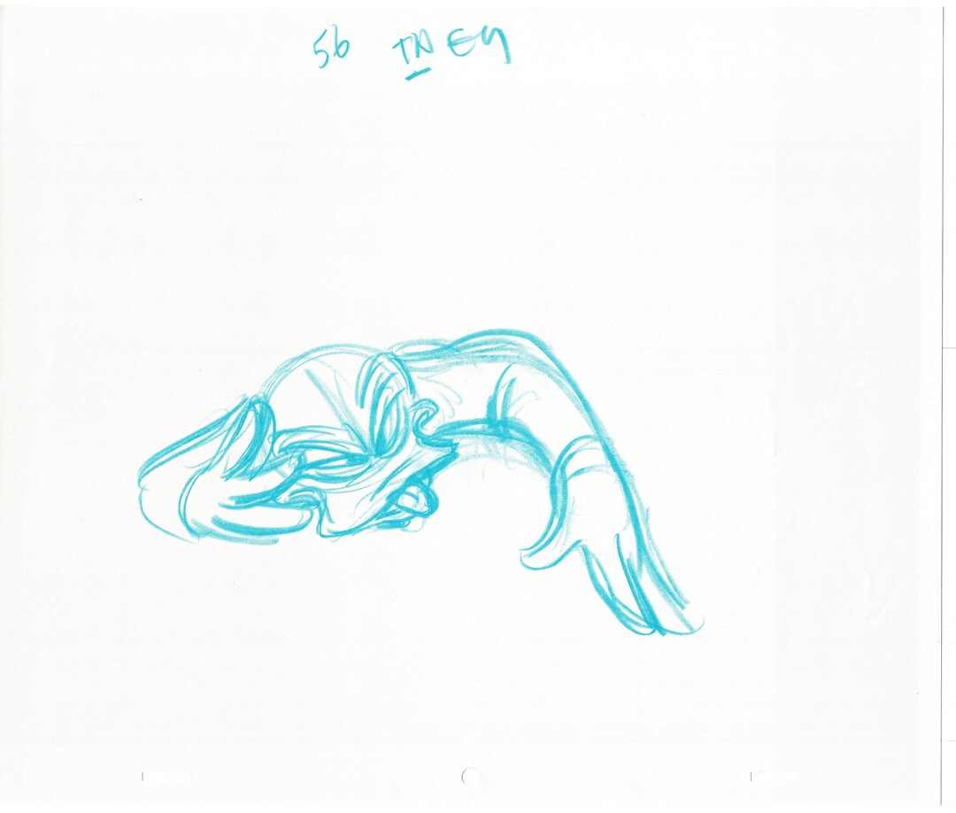 Scrooge Mcduck Sport Goofy in Soccermania Production Animation Cel ...