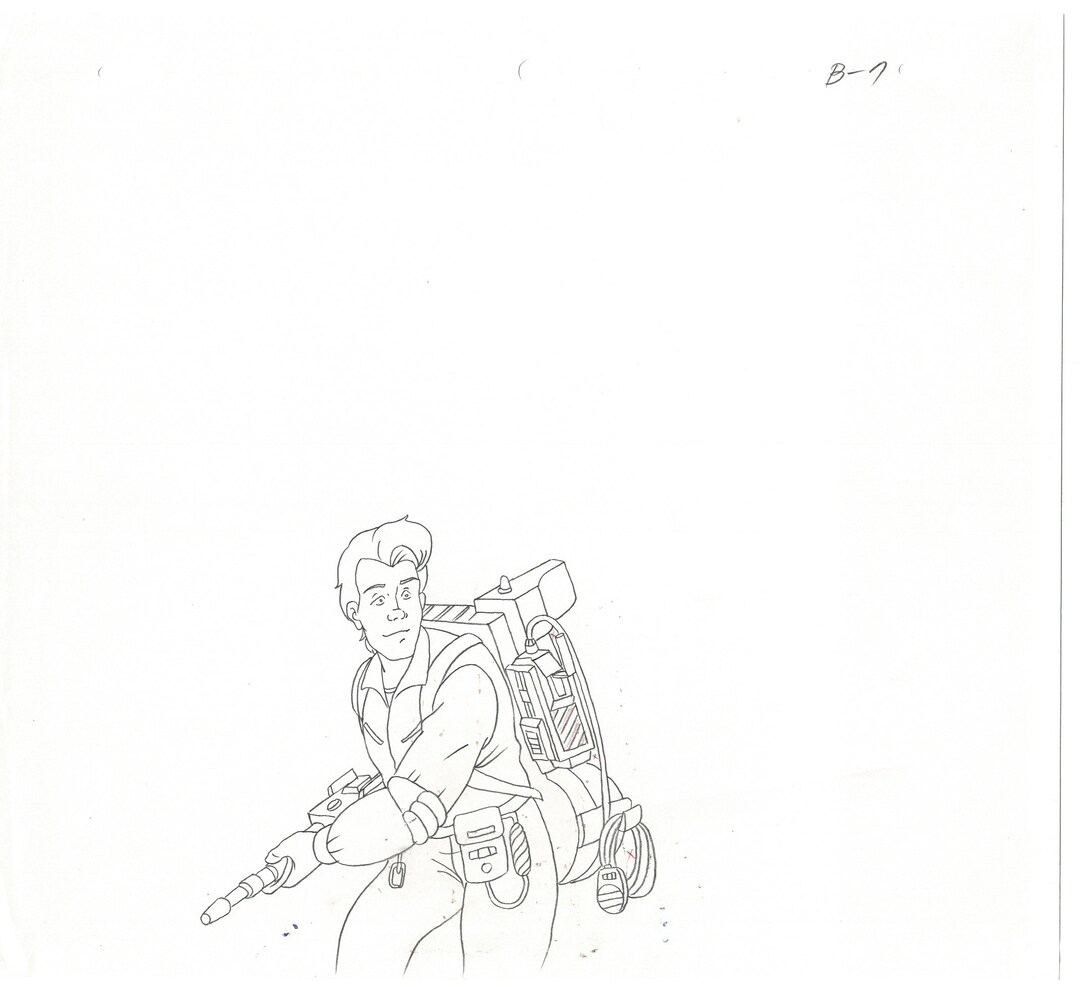 The Real Ghostbusters DIC Production Animation Cel Drawing 1986-1991 A-042 - Etsy