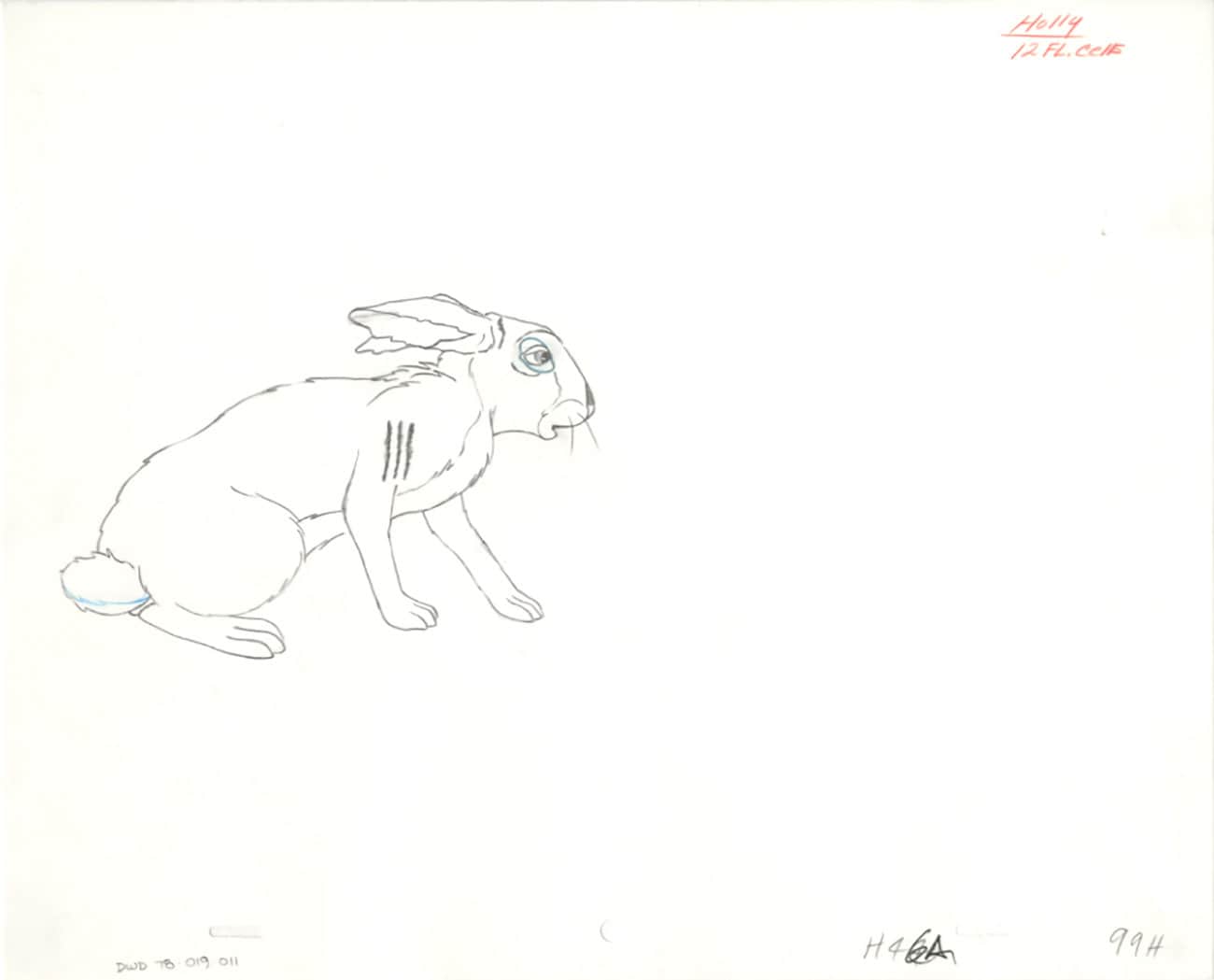 Watership Down 1978 Production Animation Cel Drawing With | Etsy