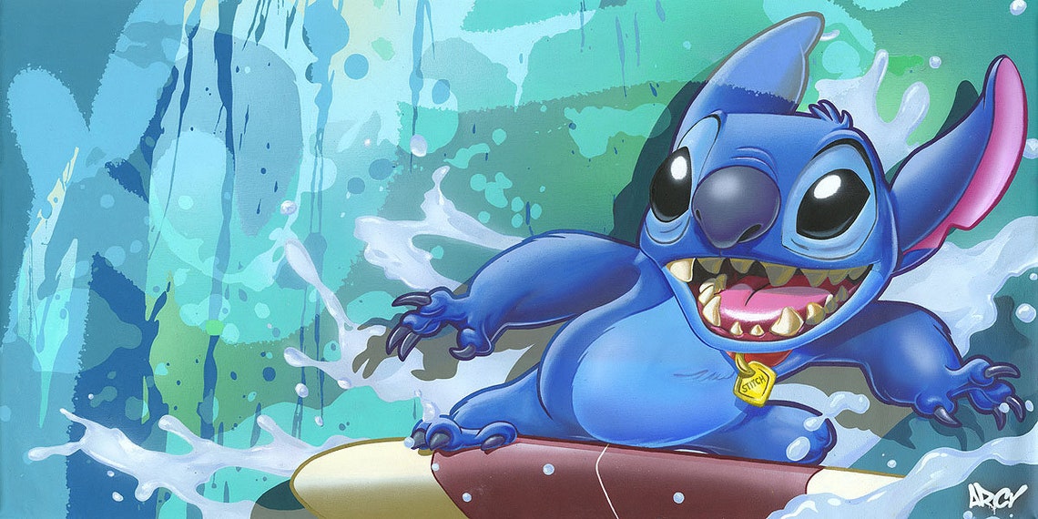 Lilo and Stitch Walt Disney Fine Art ARCY Signed Limited Edition Print ...
