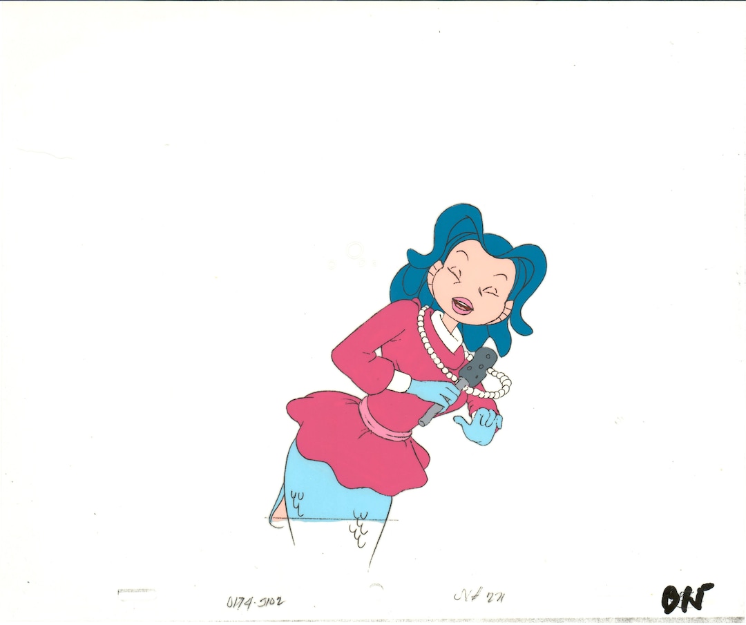 Fish Police Original Production Animation Cel and Drawing From Hanna ...
