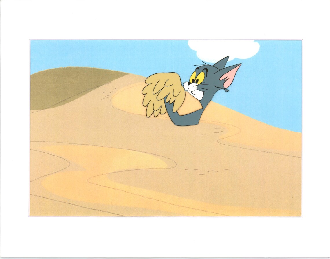Tom & Jerry Original Production Animation Cel From Filmation - Etsy