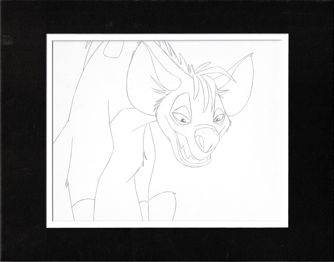 LION KING Timon Pumbaa Disney TV Shenzi Whoopi Production Animation ...