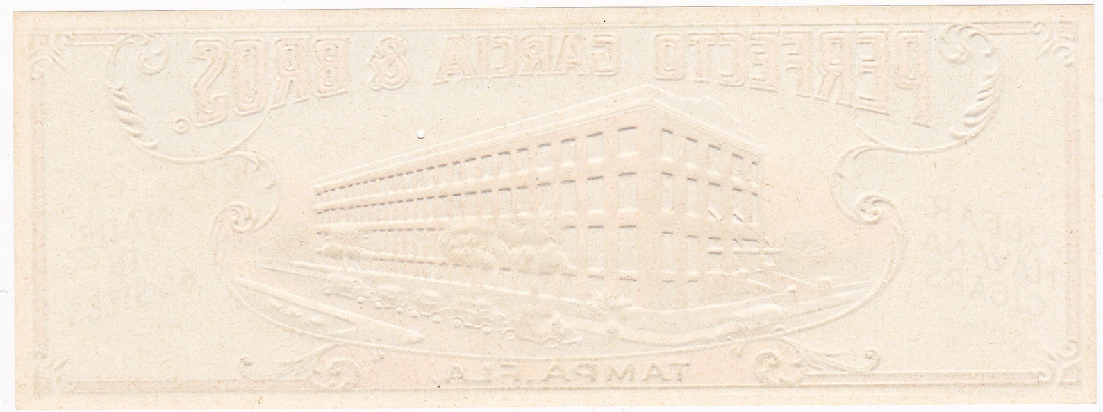 Lovely Perfecto Garcia & Bros. Outer Cigar Box End Label - Etsy