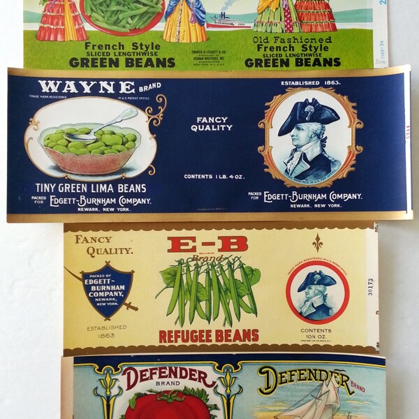 Old Can Labels - Etsy