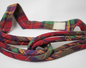 Plaid belt | Etsy