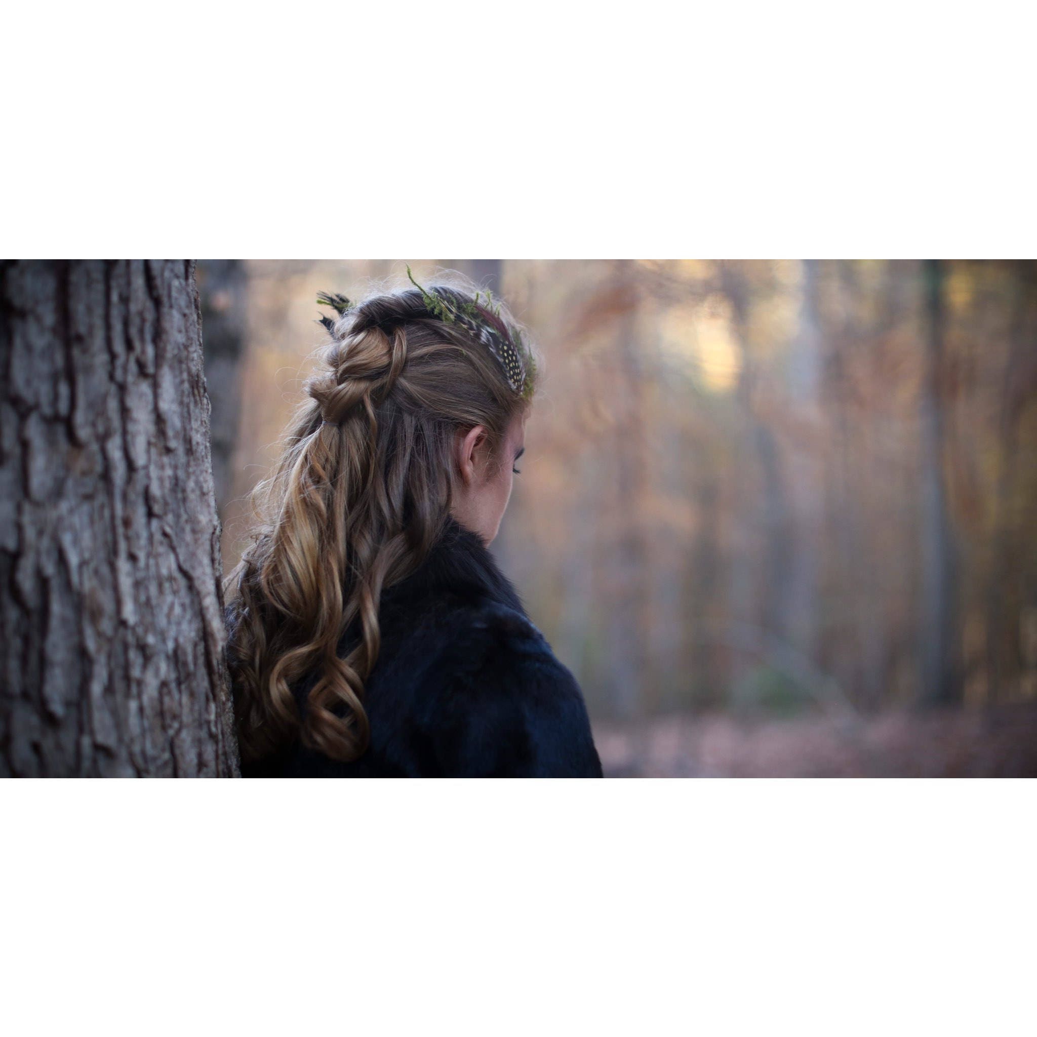 MINK FUR COAT ϟ Genuine Vintage Chevron Collar Long Full Length ...