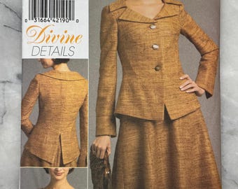 2007 Vogue V2979 Sewing Pattern - Misses' Bridal Dress and Sash (sizes ...