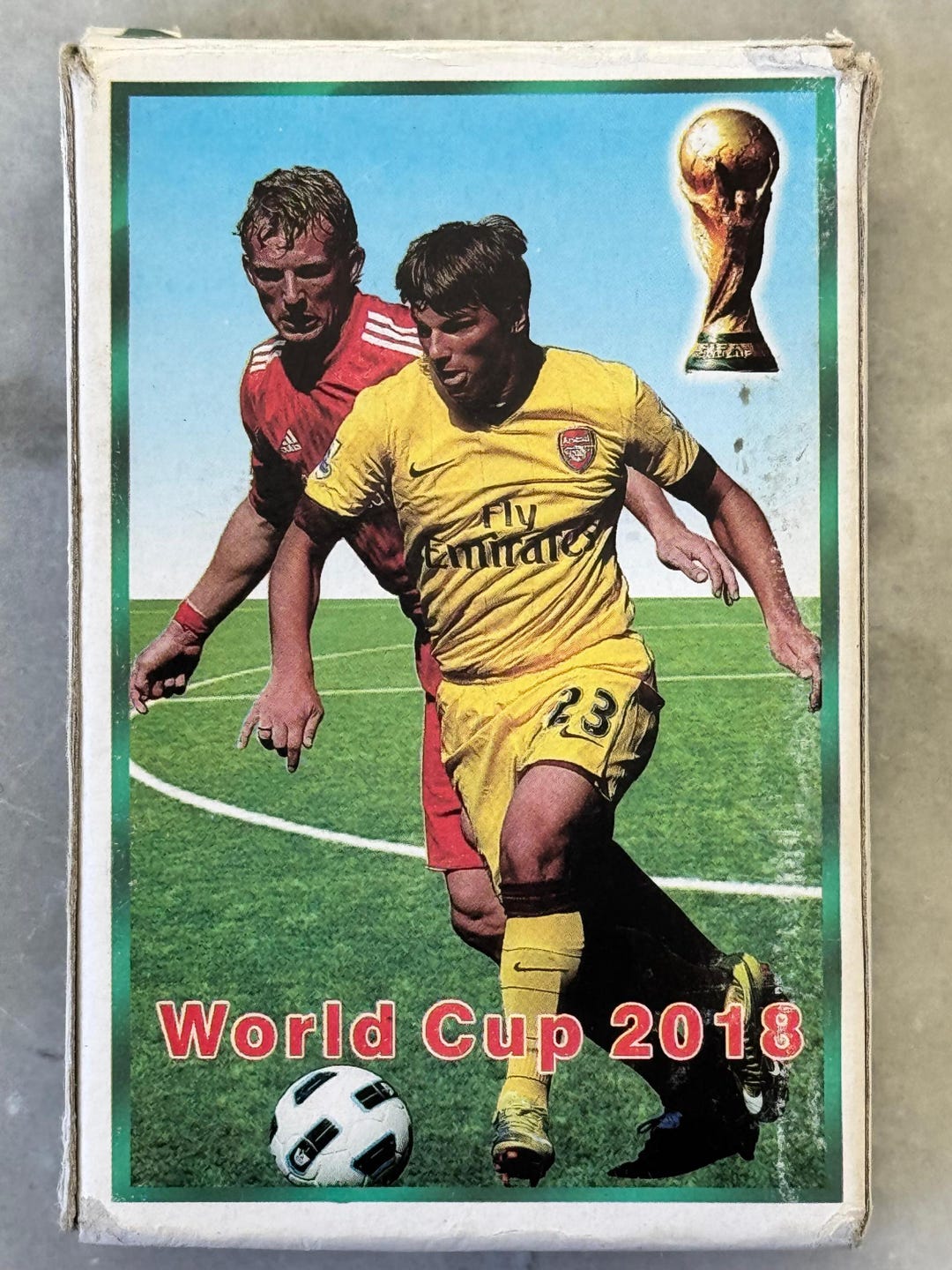 2018 World Cup Soccer Playing Cards - COMPLETE DECK - Football Legends ...
