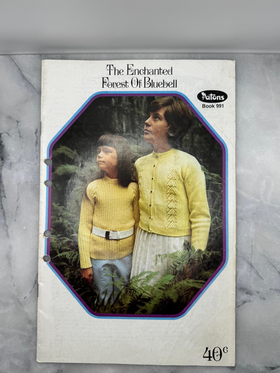 1970s Patons the Enchanted Forest of Bluebell - Knitting Pattern Book ...