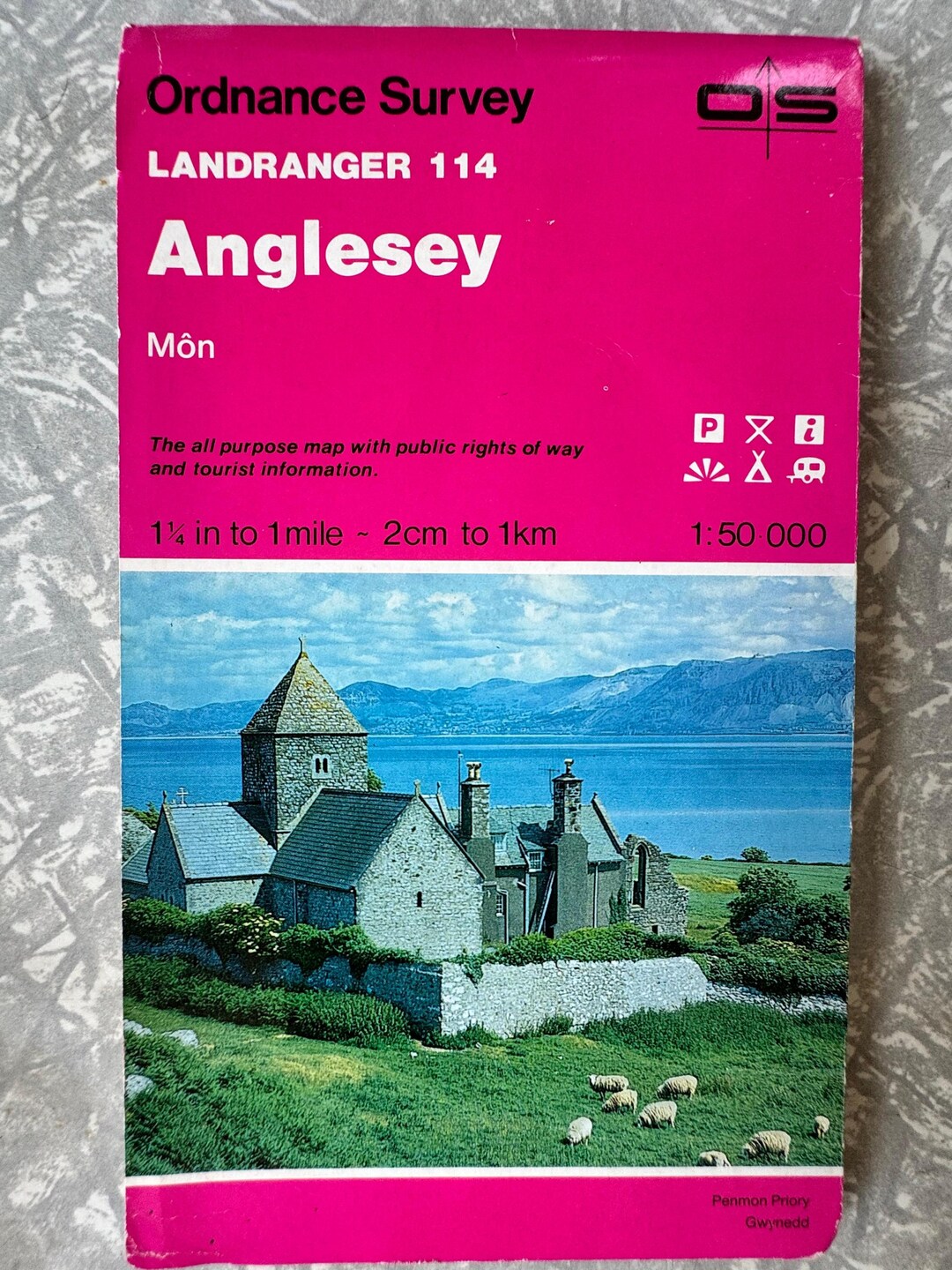 1988 Vintage Ordnance Survey Map – Anglesey (sheet 114) – Landranger ...