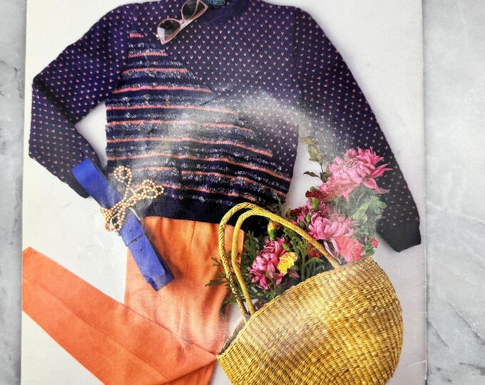 1980s Crucci Knitting Pattern Book - More Original Knits - Wool and ...