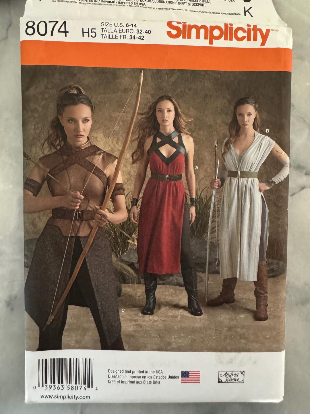 UNCUT Simplicity 8199 Sewing Pattern Costumes by Loriann Costume ...