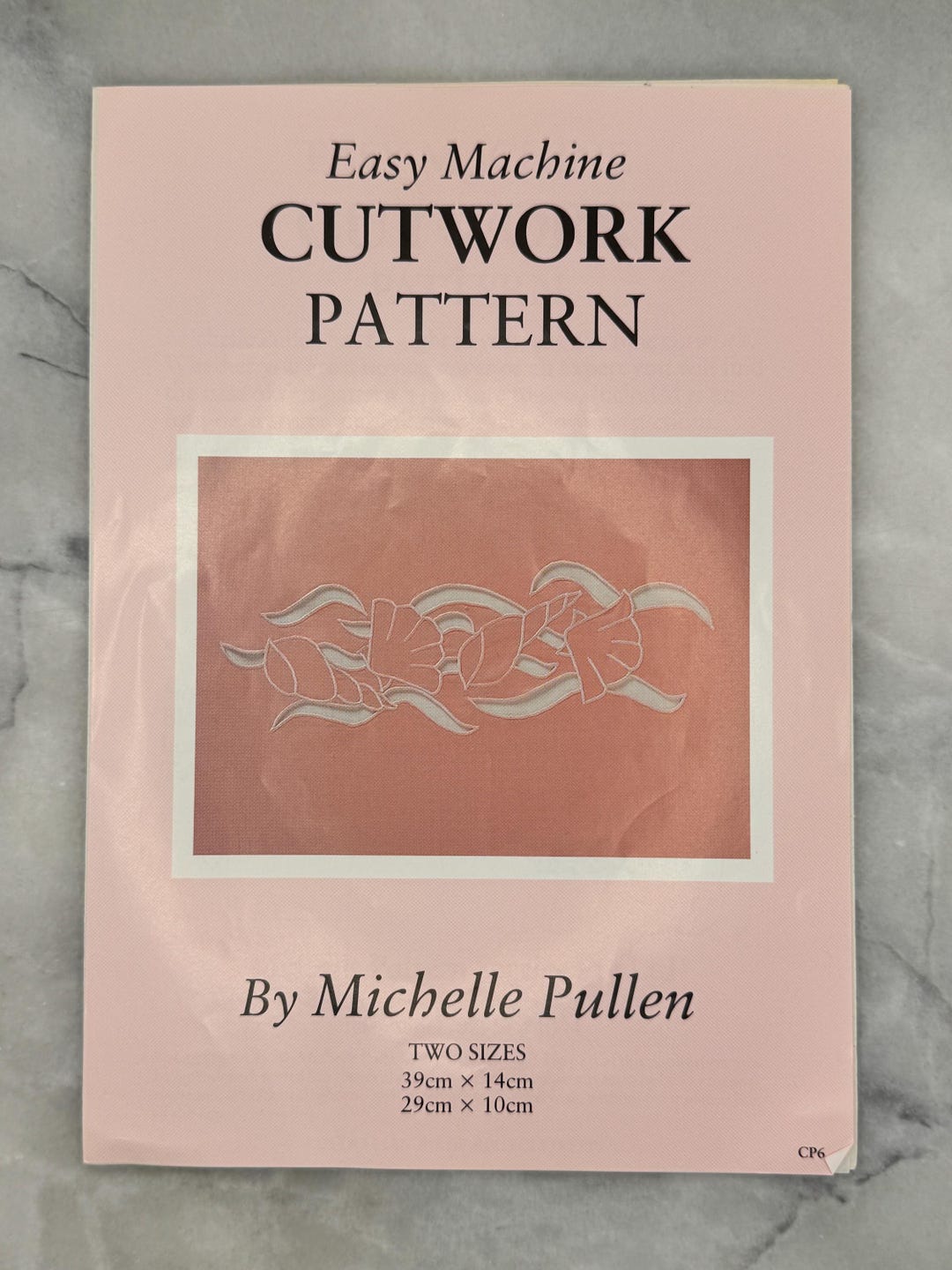1990 Michelle Pullen Easy Machine Cutwork Pattern - “seashells” Design ...