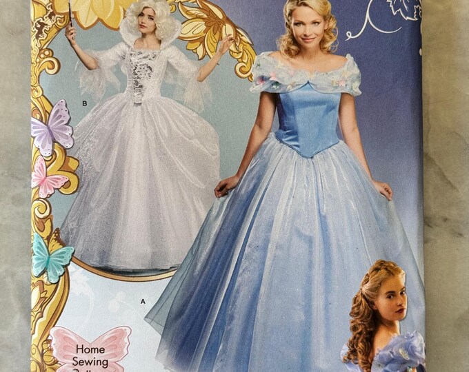 2015 Simplicity 1026 Disney Cinderella Costume Sewing Pattern - Sizes ...