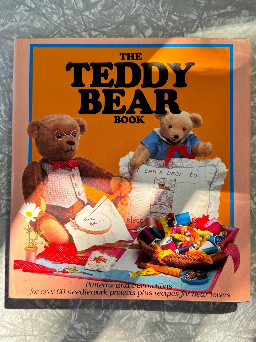1984 Vintage the Teddy Bear Book – 60+ Needlework Projects, Patterns ...