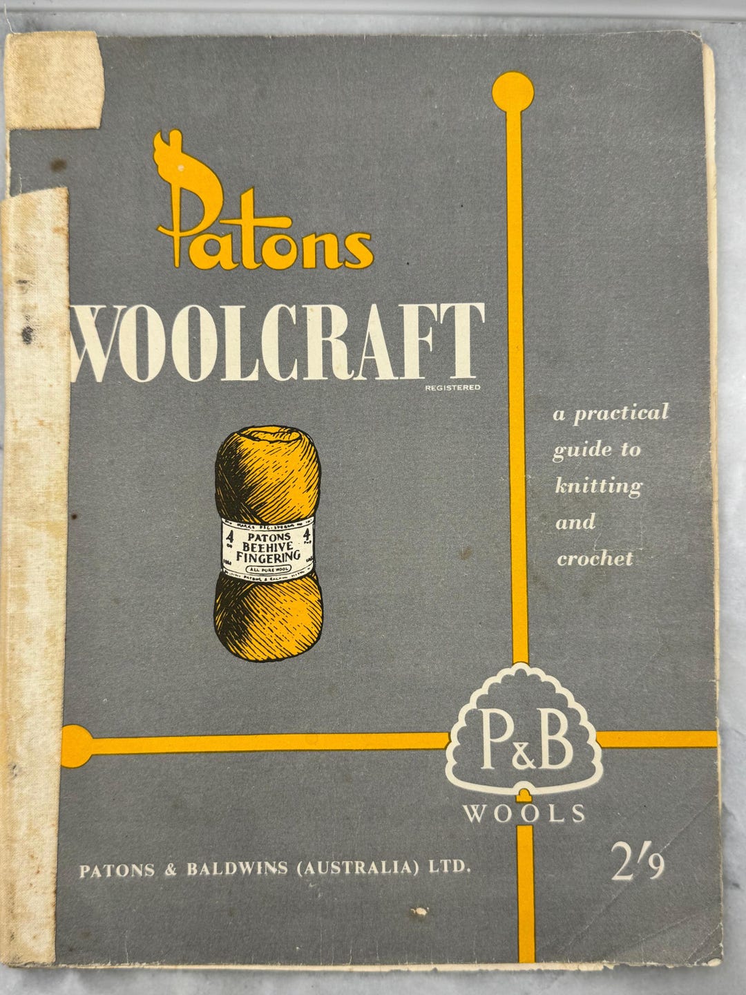 1950s Patons Woolcraft - A Practical Guide to Knitting and Crochet ...
