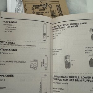 UNCUT Simplicity 1031 Sewing Pattern - Steampunk Dog Costumes - Factory ...