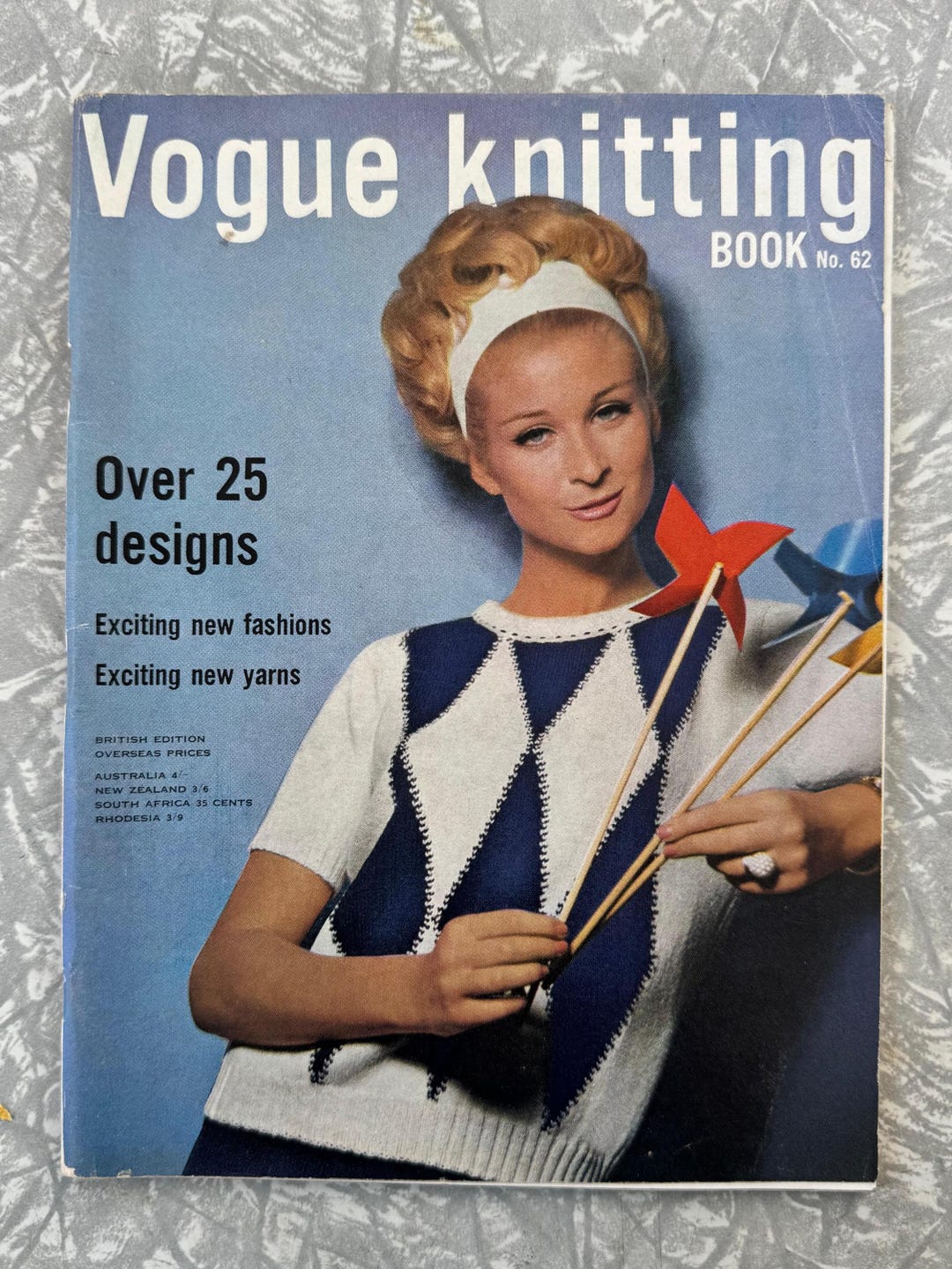 1960s Vogue Knitting Book No. 62 – British Edition – Over 25 Designs ...