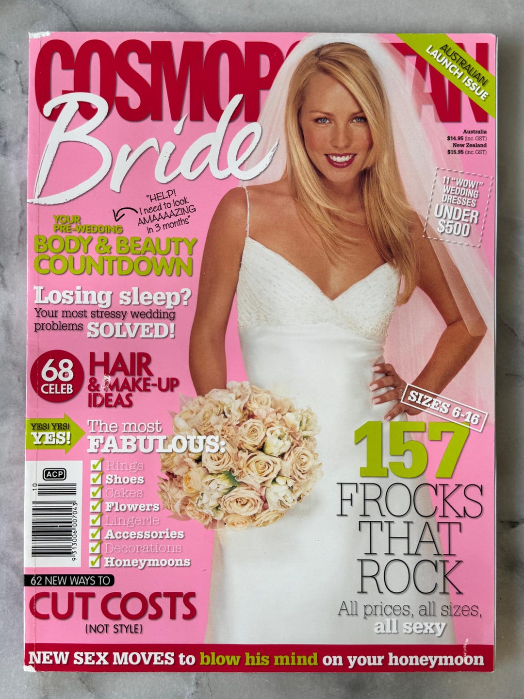 2000s Cosmopolitan Bride Magazine - Australian Launch Issue - Vintage ...