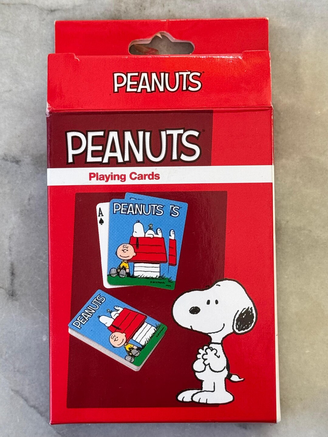 Peanuts Playing Cards - Opened and Used - Charlie Brown and Snoopy ...