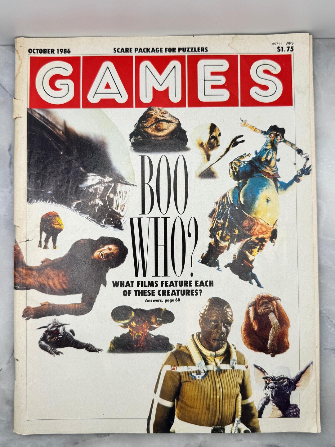 1986 Games Magazine - October Issue - Vol. 10 No. 10 Issue 80 - Games ...