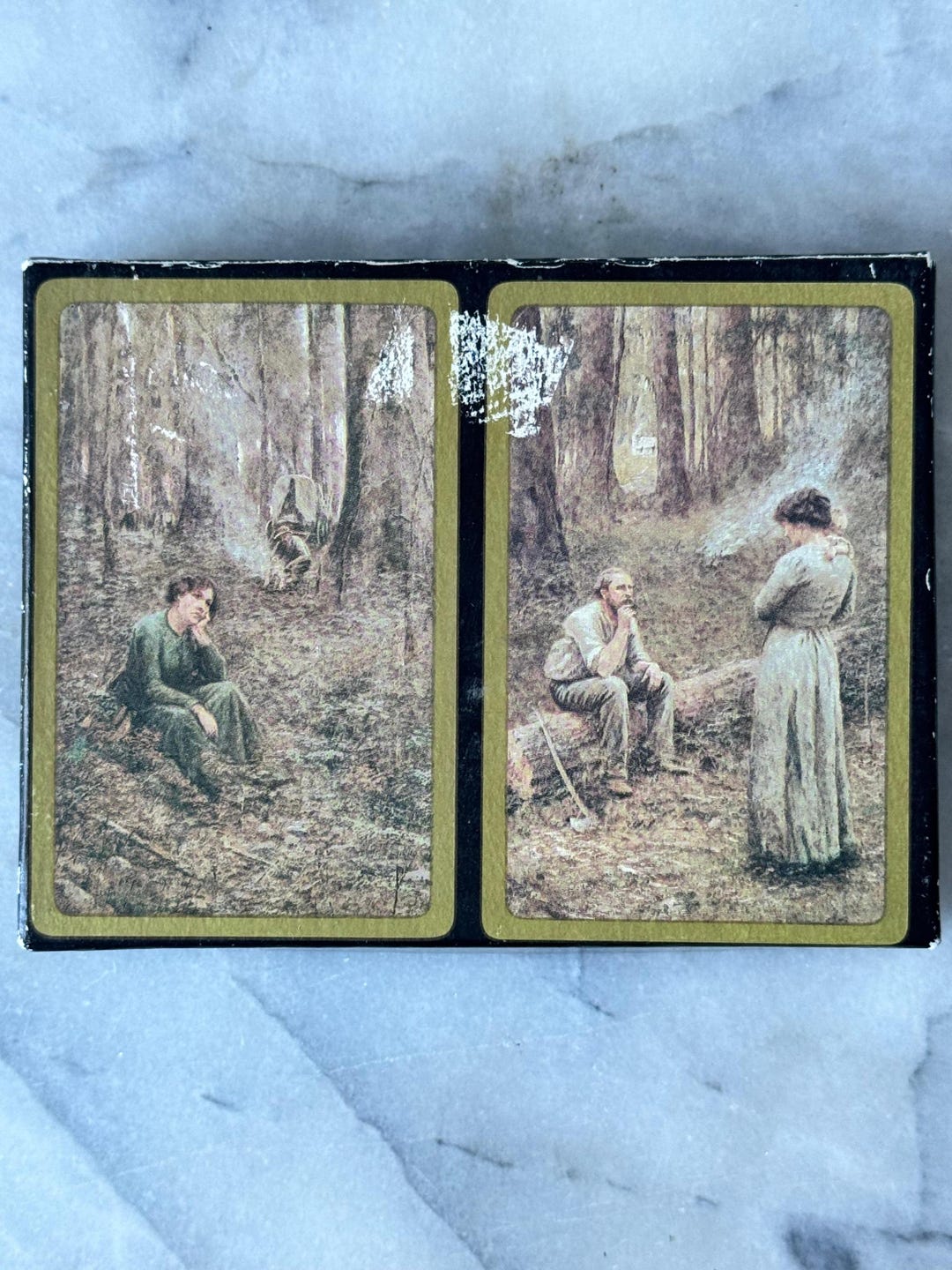 Vintage Heidelberg School Playing Cards - Frederick Mccubbin the ...