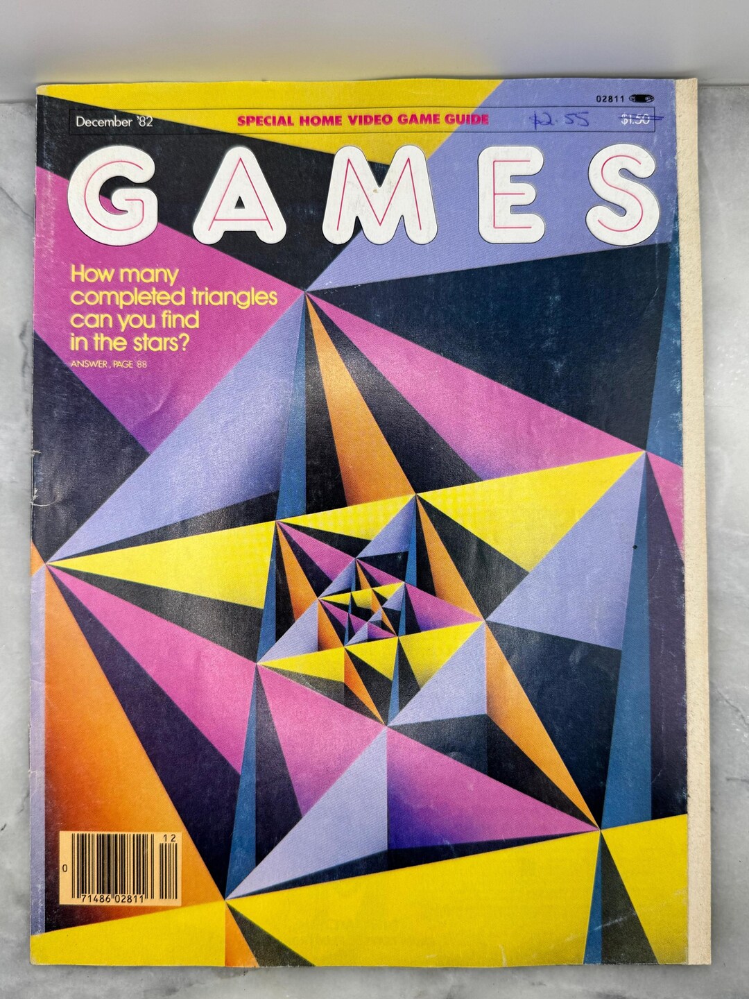 1982 Games Magazine - December - Vol. 6 No. 8 Issue 34 - Vintage ...