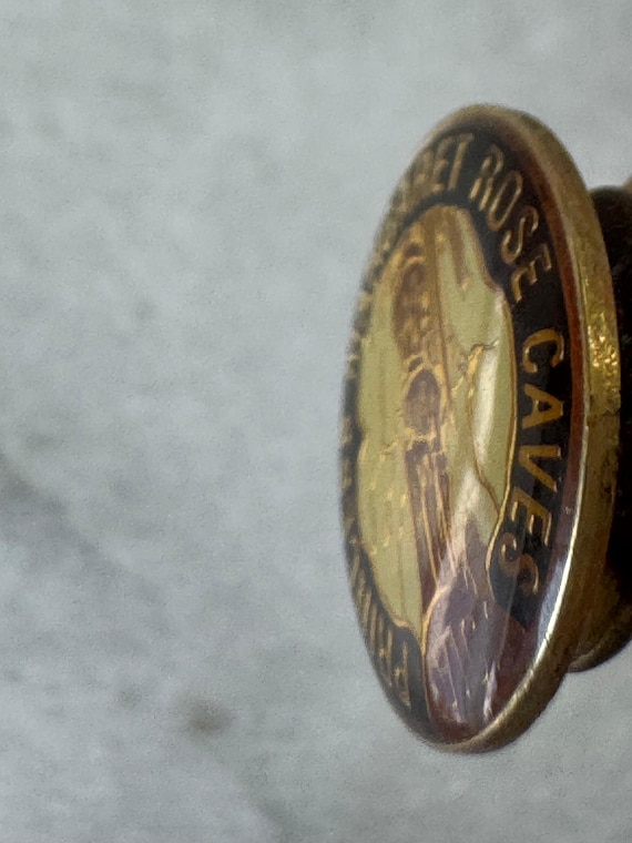1990s Vintage Princess Margaret Rose Caves Badge – VI… - Gem