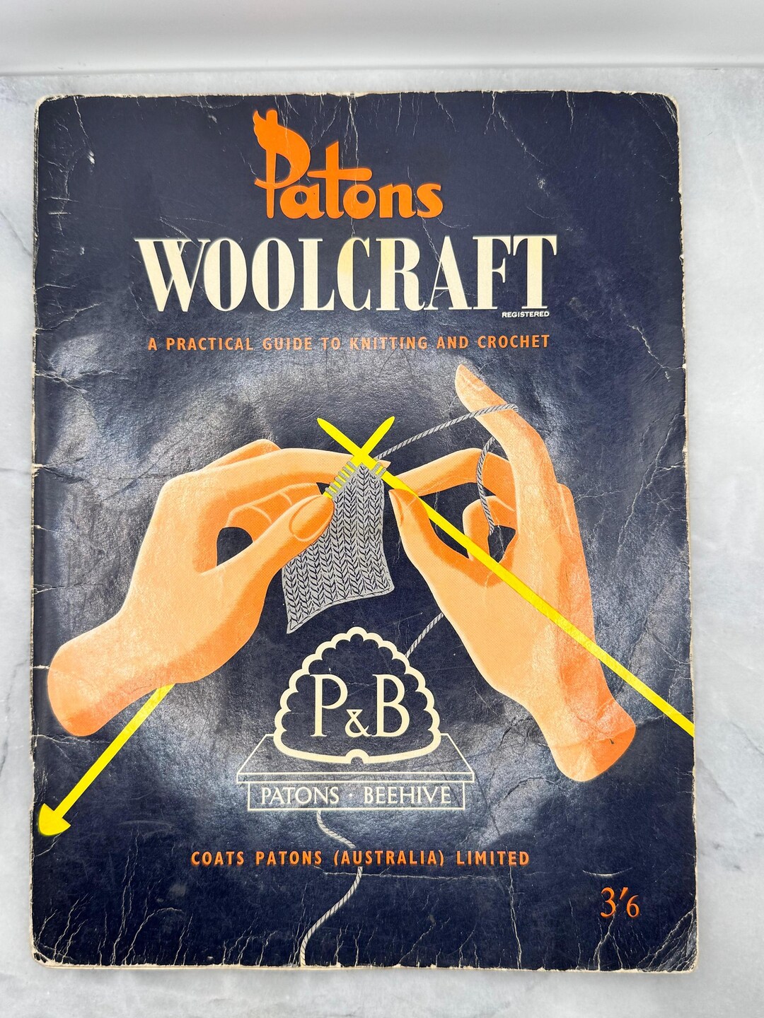 1950s Patons Woolcraft Practical Guide to Knitting and Crochet Vintage ...