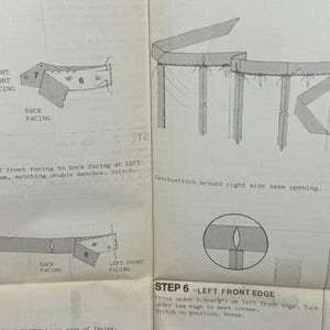 1980s New Look 6484 Sewing Pattern Misses Wrap Skirt sizes 6-18 Vintage ...