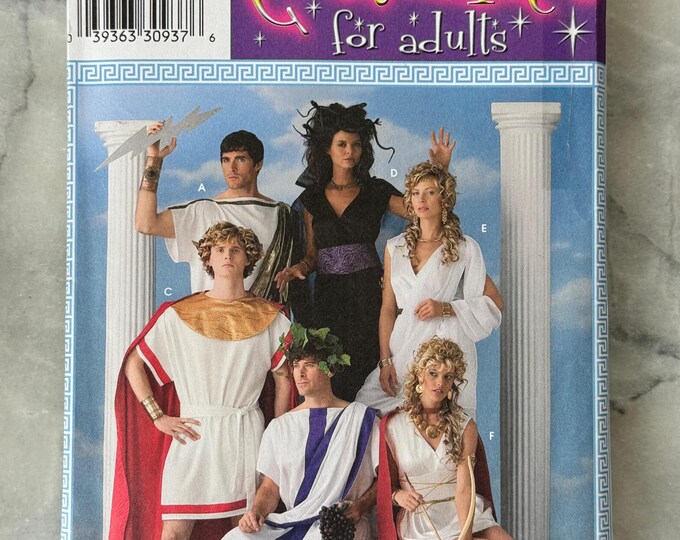 2007 Simplicity 3647 Sewing Pattern-adult Roman & Greek Costumes(sizes ...