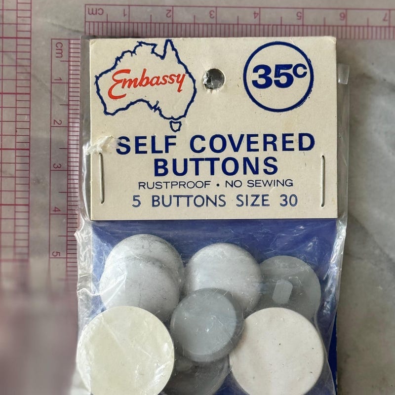 Self Cover Buttons - Etsy