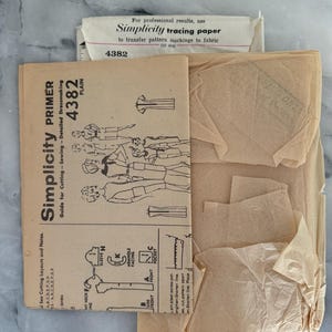 1962 UNCUT Simplicity 4382 Sewing Pattern - 1962 Vintage Misses’ One ...