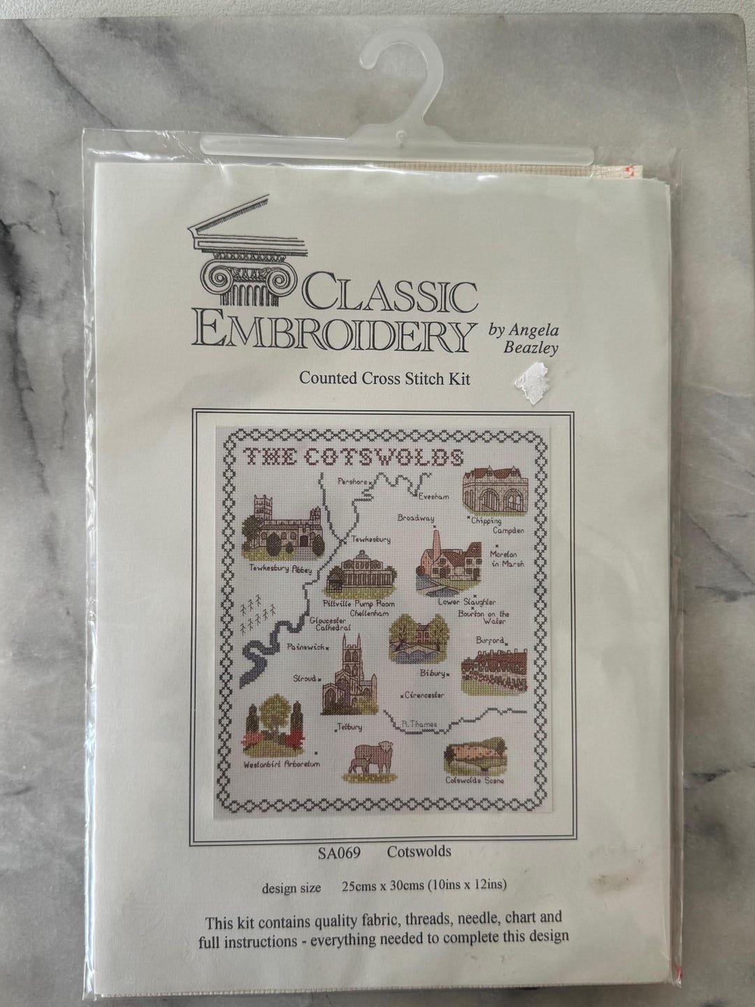 1990s Classic Embroidery Cotswolds Cross Stitch Kit - SA069 - Vintage ...