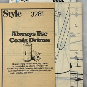 1981 Style 3281 Sewing Pattern - Misses’ Pullover Dress (size 14 ...