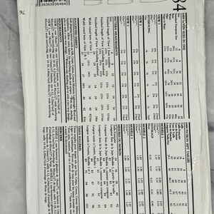 1980s New Look 6484 Sewing Pattern Misses Wrap Skirt sizes 6-18 Vintage ...