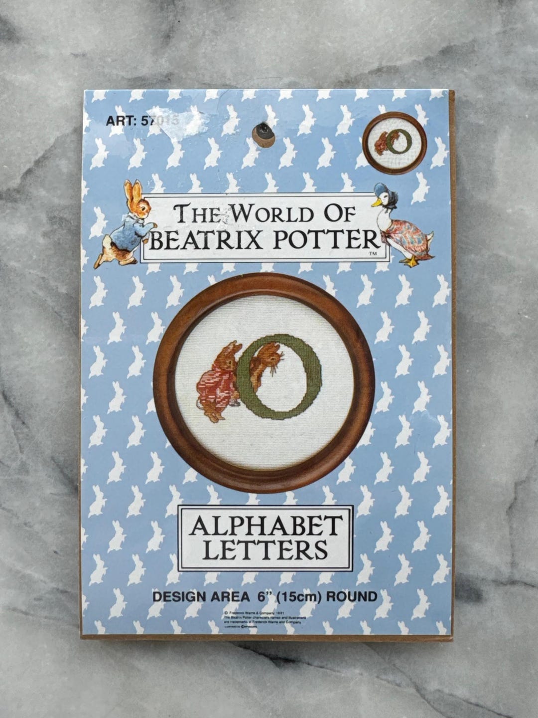 1991 Vintage the World of Beatrix Potter Cross Stitch Kit – Alphabet ...
