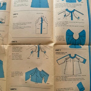 1976 Simplicity 7655 Sewing Pattern - Jiffy Dress, Top, and Pants (size ...