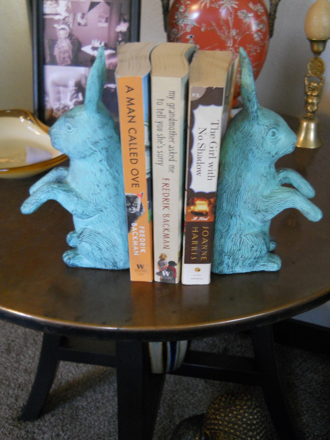 Brass Bunny Bookends Made in India - Etsy